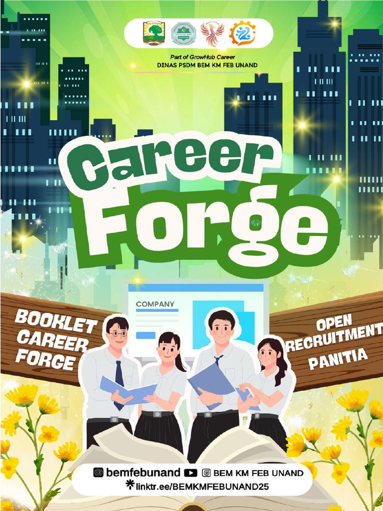 Booklet Open Recruitment CareerForge 2025 Fix | PDF