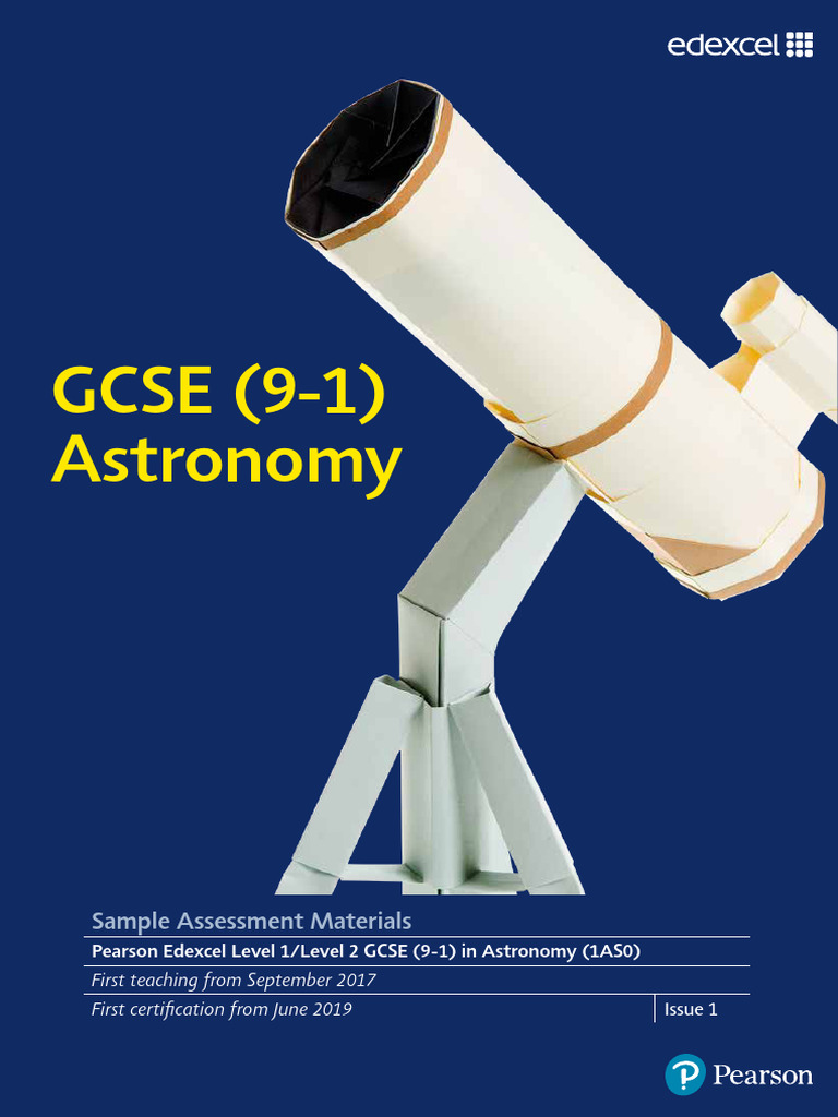 GCSE Astronomy SAMs | PDF | Tide | Venus