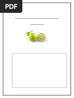 Class 12th Chemistry Project On Investigatory Test On Guava | PDF ...