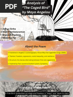 Maya Angelou's Caged Bird Poem | PDF