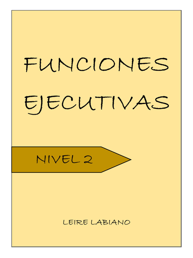 Funciones Ejec Nivel 2 | PDF