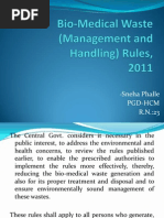 Bio-Medical Waste Rules 2016 | PDF