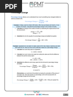 Successive Percentage Change | PDF | Percentage | Ratio