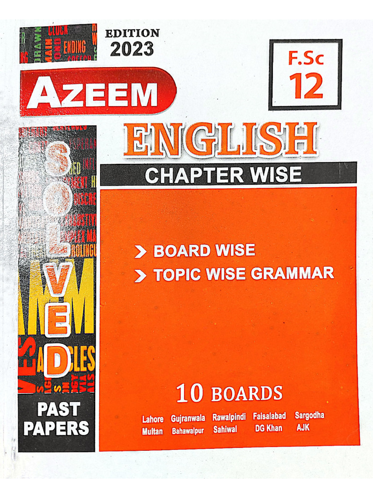 2nd Year English Past Paper | PDF