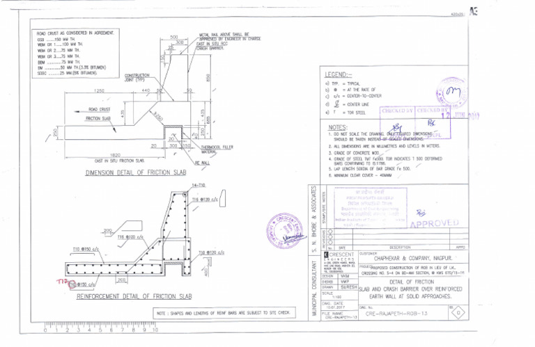 Rajapeth ROB-Friction Slab | PDF