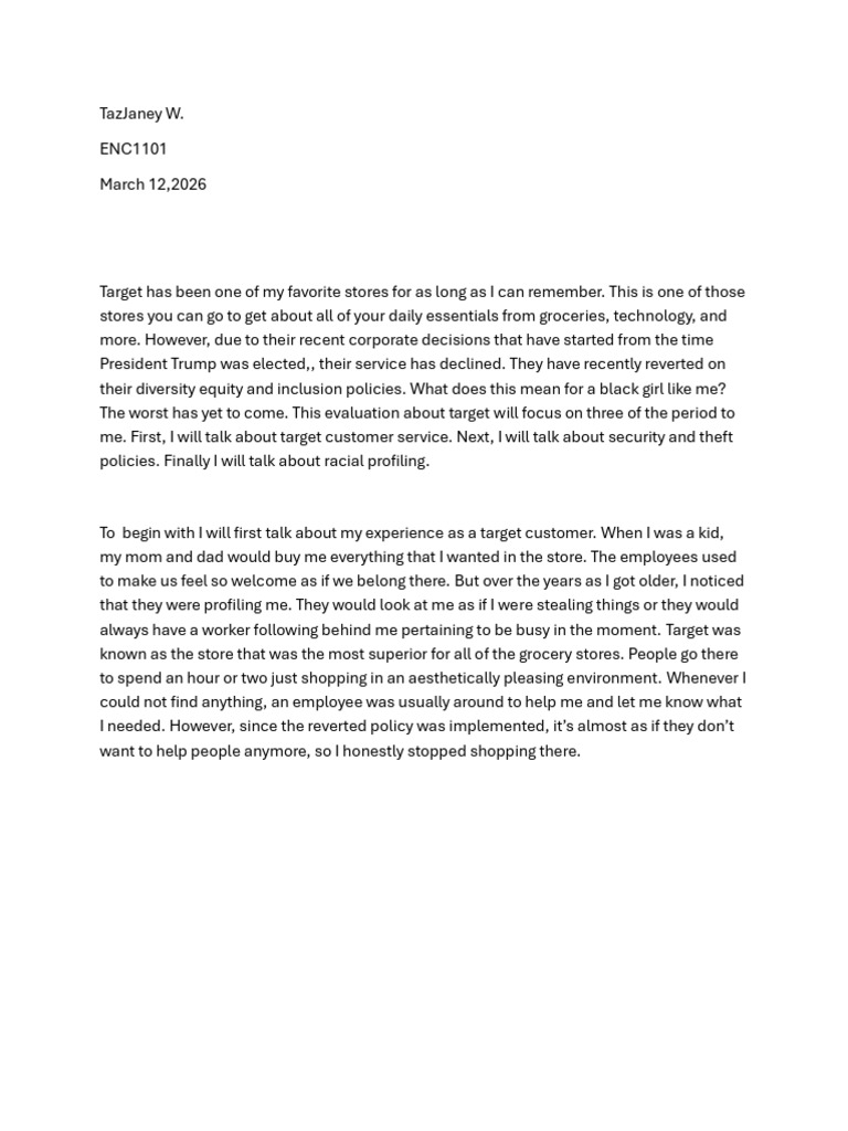 Evaluation Essay | PDF