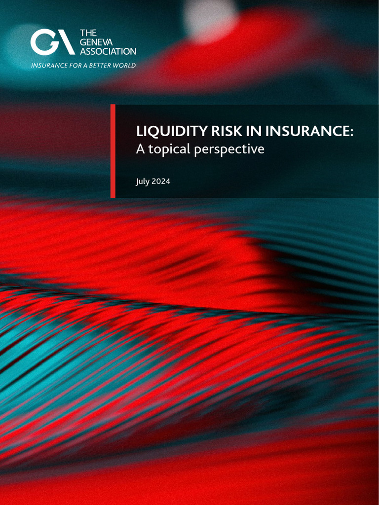 Liquidity Risk Report Final | PDF | Insurance | Market Liquidity