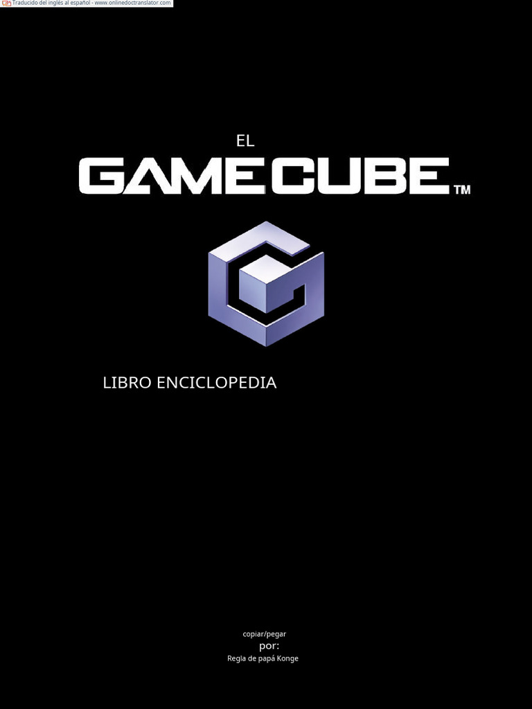 Enciclopedia Gamecube | PDF | Juegos de consolas | Nintendo