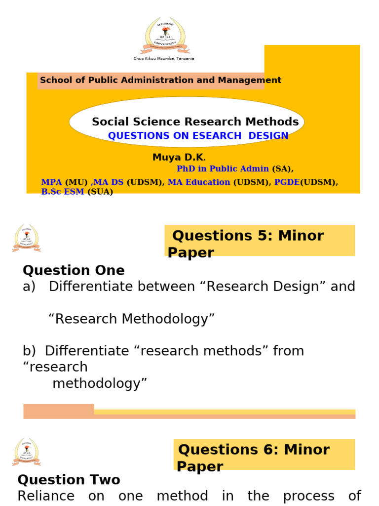 1. assignment Research Methods | PDF | Sampling (Statistics) | Methodology