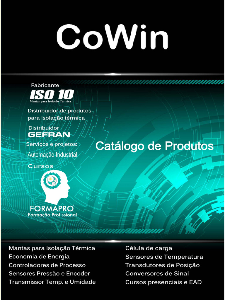 Catalogo Geral Cowin 2021 | PDF | Termodinâmica | Temperatura