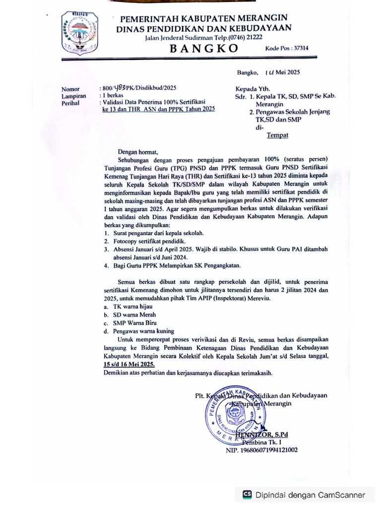 EDARAN THR DAN KE-13 2025 | PDF