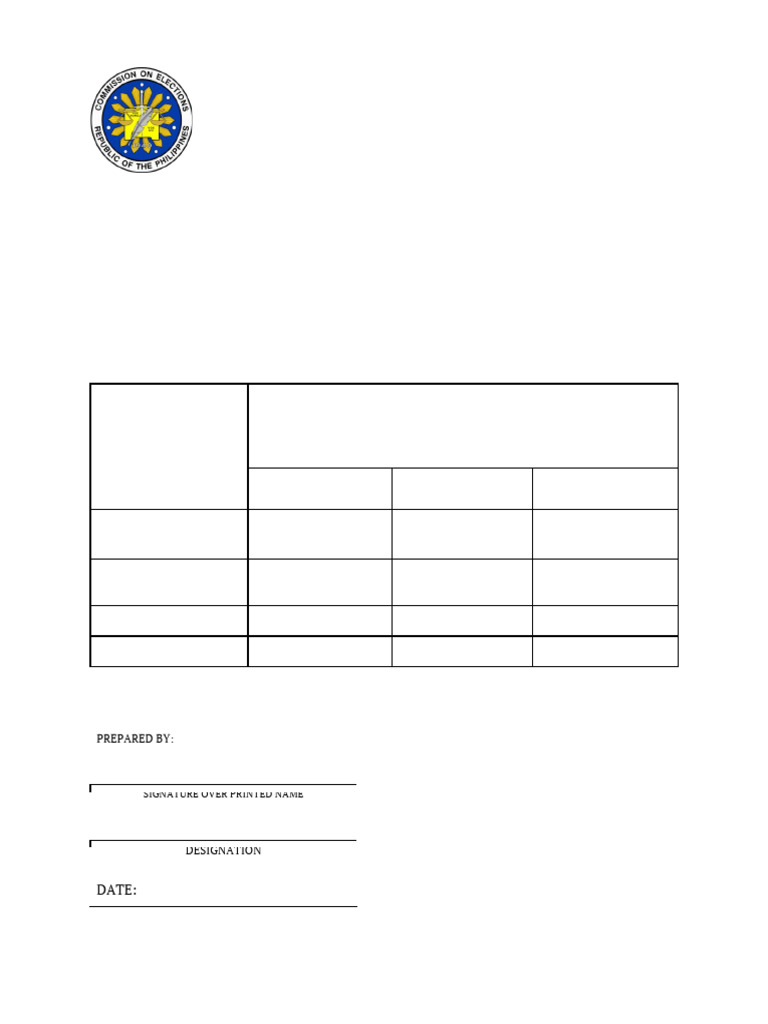 Early-Voting-Turnout-Form-Template | PDF