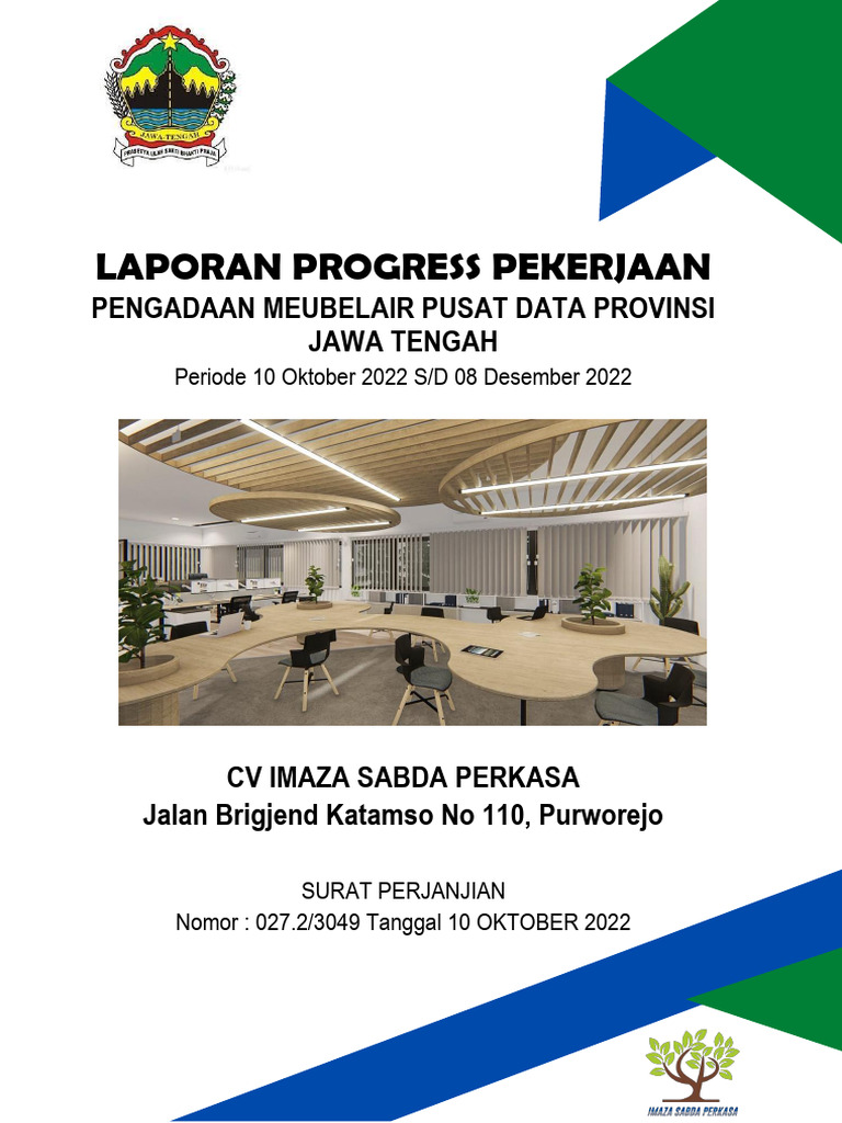 7 Laporan Penyelesaian Pekerjaan Meubelair | PDF