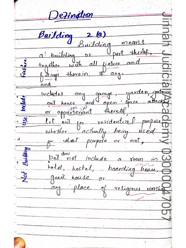 Definitions Rent Premises Act 2009 | PDF