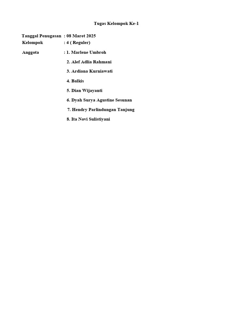 Kelompok 4 - Tugas Ke-1 - Profesionalisme Dalam Praktik | PDF