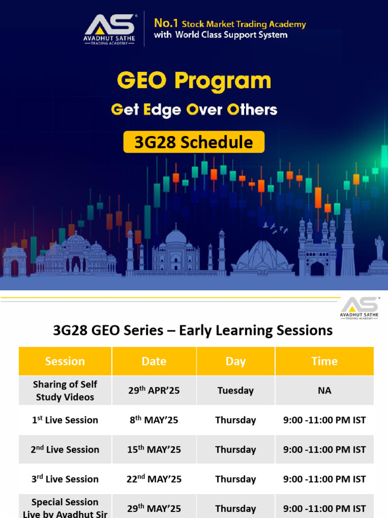 3G28 Schedule | PDF
