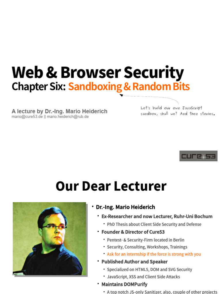 Chapter Six - Sandboxing Random Bits | PDF | Java Script | World Wide Web