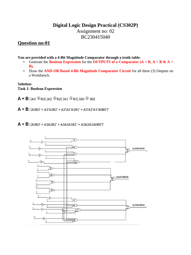 Cs302P Assignment bc230415040 | PDF