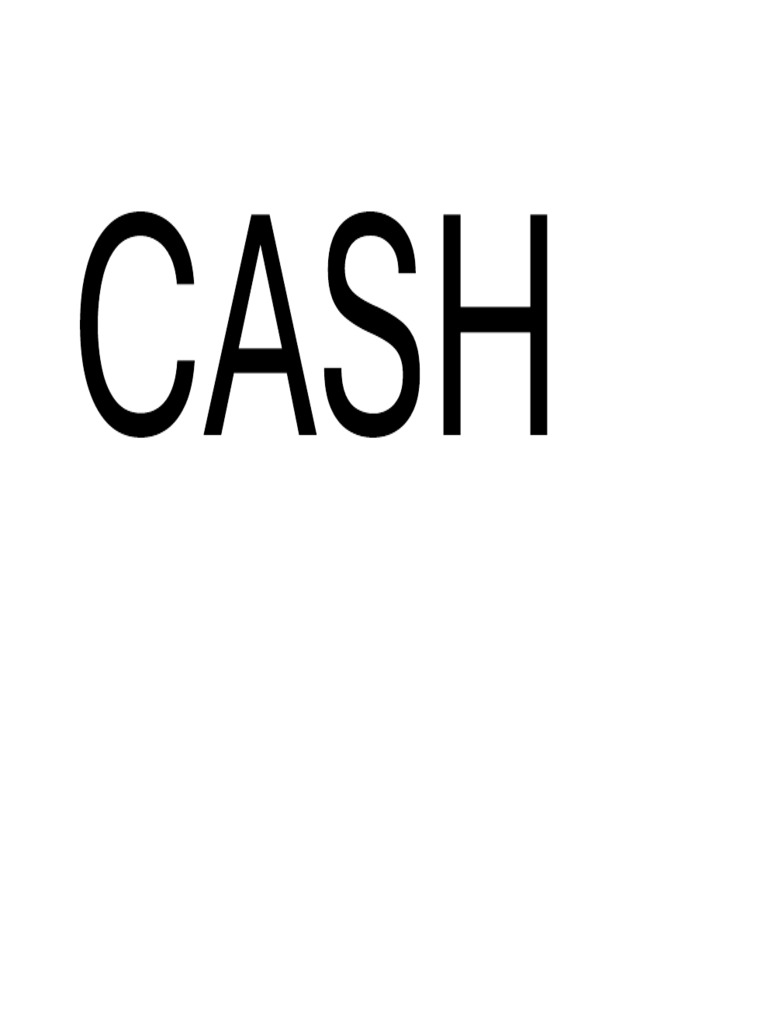Cash | PDF