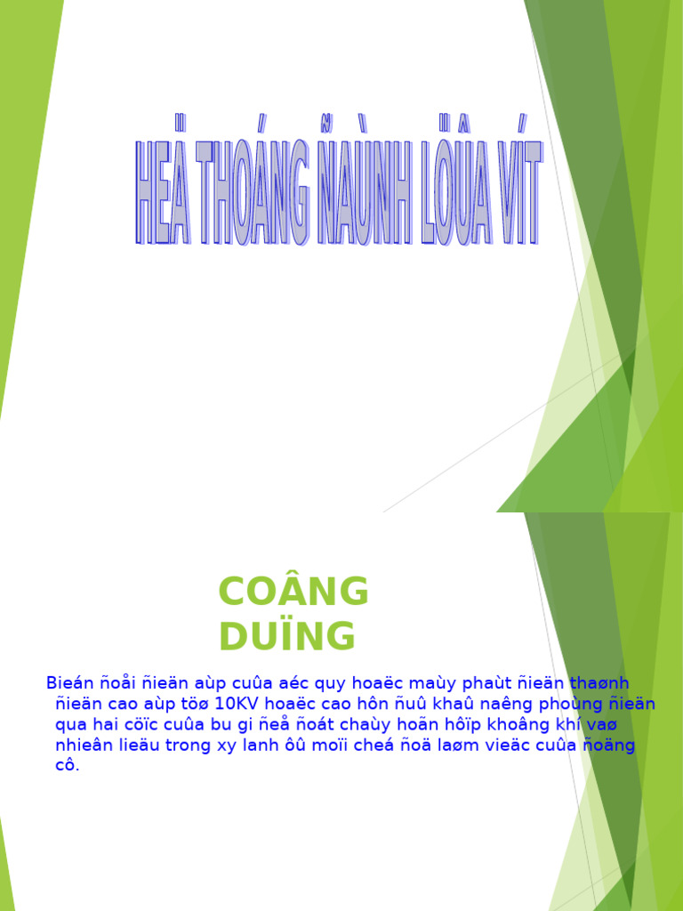 He Thong Danh Lua Vit | PDF