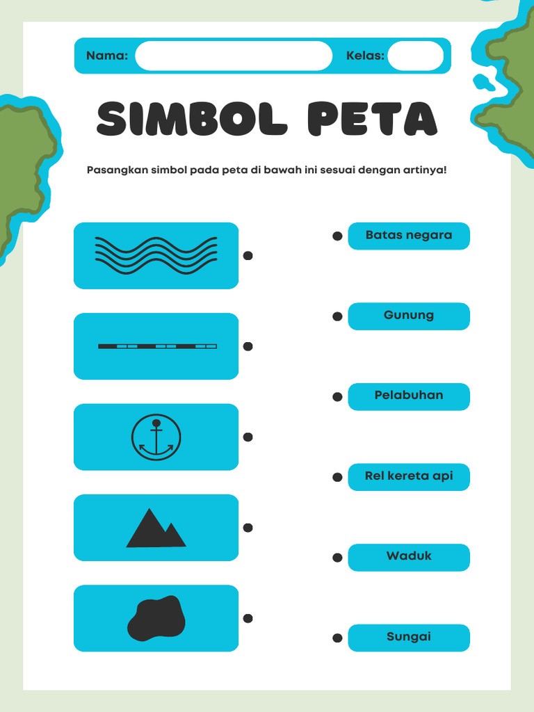Simbol Peta dan Artinya untuk Kelas 5 | PDF