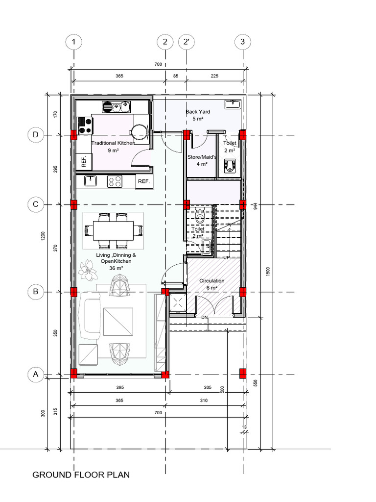 Adama Residence Modified Floor Plan | PDF | Room | Architectural Design