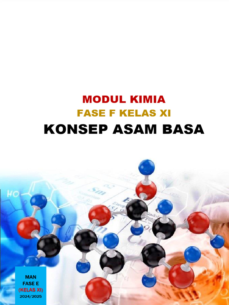 Modul Kimia Fase F Kelas XI Konsep asam basa | PDF