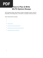 Ielts Opinion Essays Step By Step Instructions Ielts Jacky Pdf