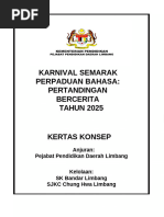 Kertas Konsep - KSPB - Pertandingan Bercerita Peringkat Kebangsaan Tahun 2025 - Akhir | PDF