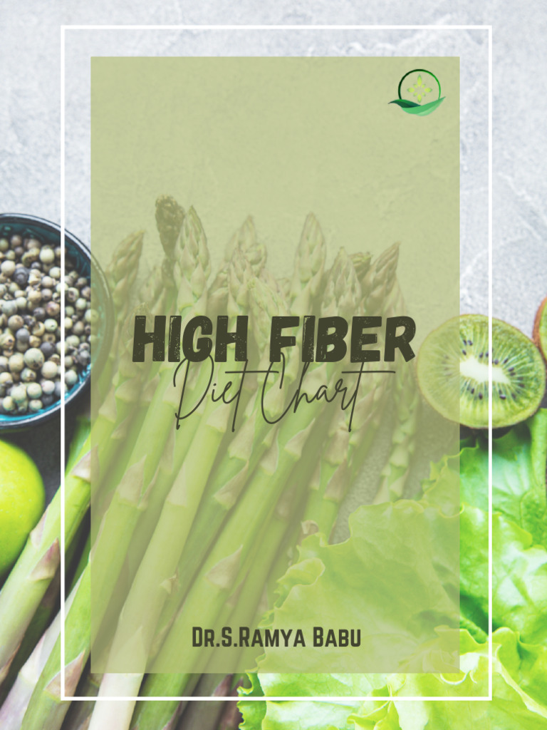 DR - Ramya's Fibre Rich Diet Chart | PDF | Tofu | Chickpea