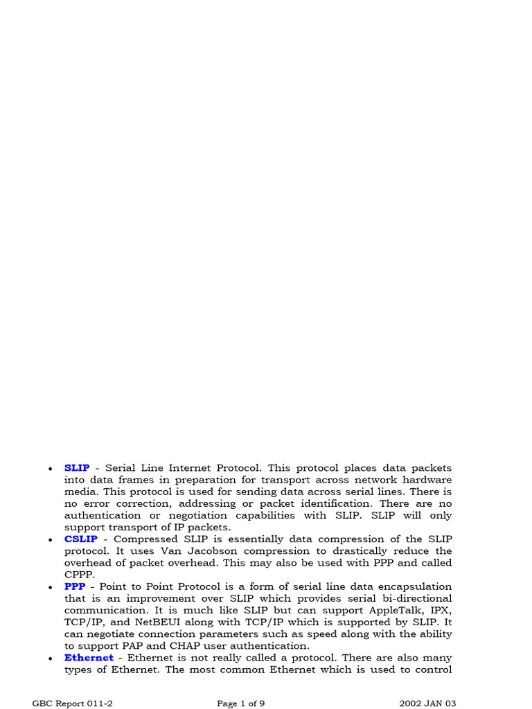 Protocol | PDF | Internet Protocol Suite | Internet Protocols