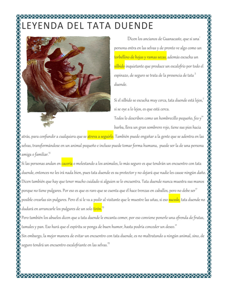 El Tata Duende Mini Proyecto | PDF
