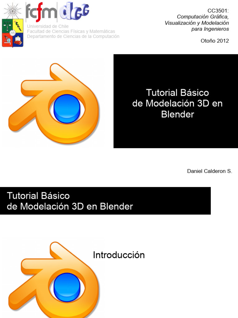Blender Guia | PDF | Licuadora (Software) | Gráficos de computadora 3 D