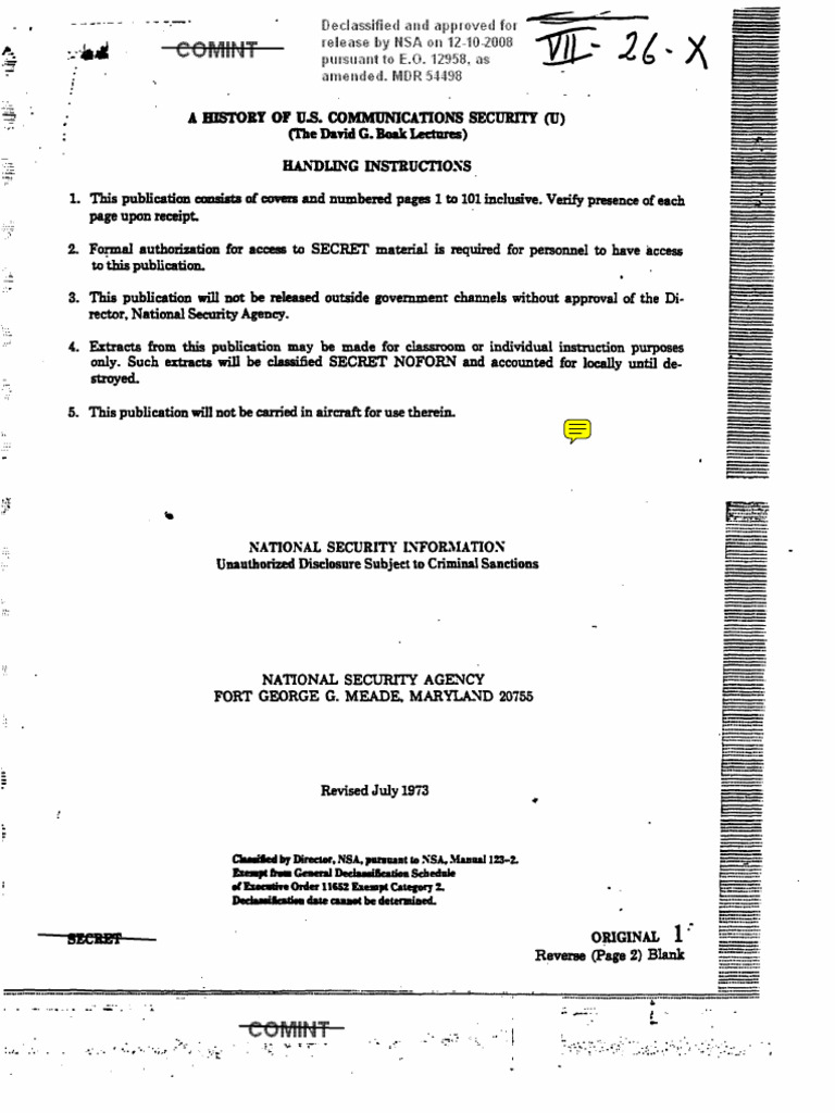 Nsa Tempest History | PDF | Security Technology | Classified Information