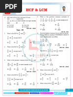 LCM and HCF Questions for Class 4 | PDF