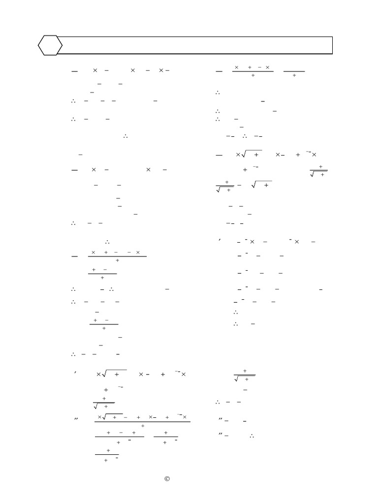 07b. The Product Rule and The Quotient Rule Further Questions - Answers | PDF | Analysis ...