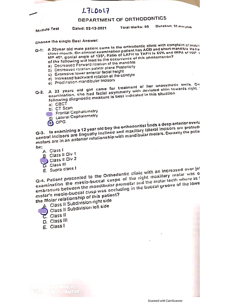 Ortho Notes | PDF