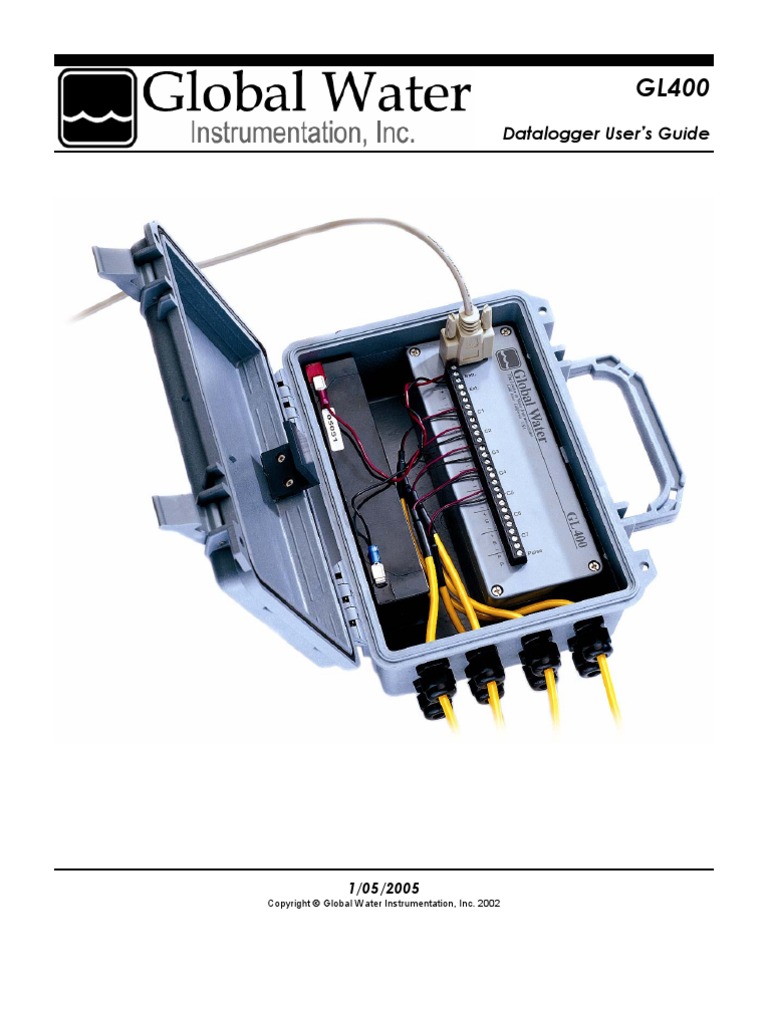 Datalogger User's Guide | PDF | Battery Charger | Comma Separated Values