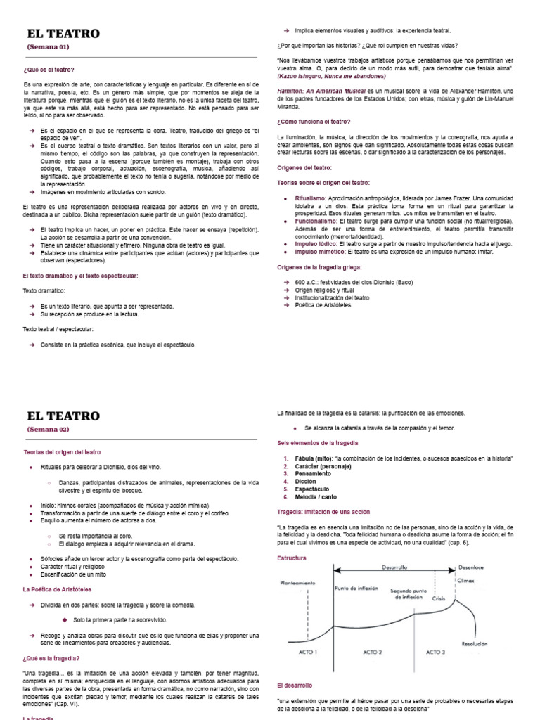 El Teatro: Arte de la Representación | PDF | Teatro | Romeo y Julieta