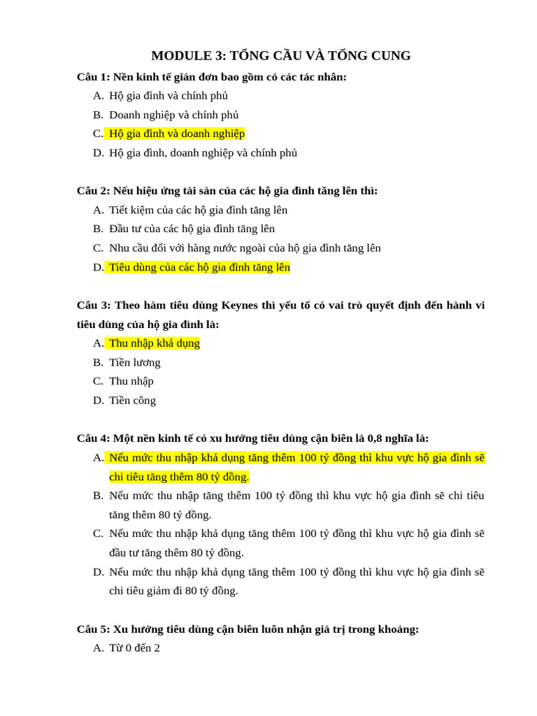 Module 3 KTVM Có Đáp Án | PDF