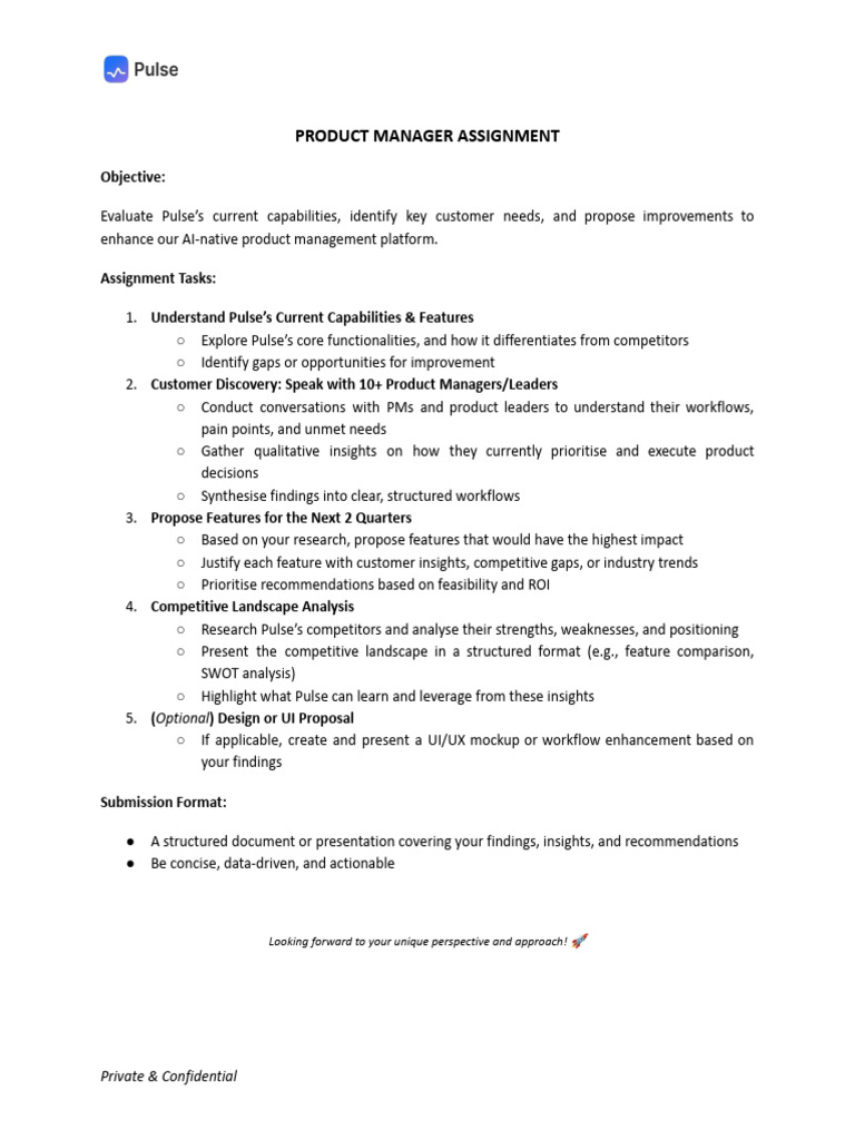 Assignment For PM | PDF