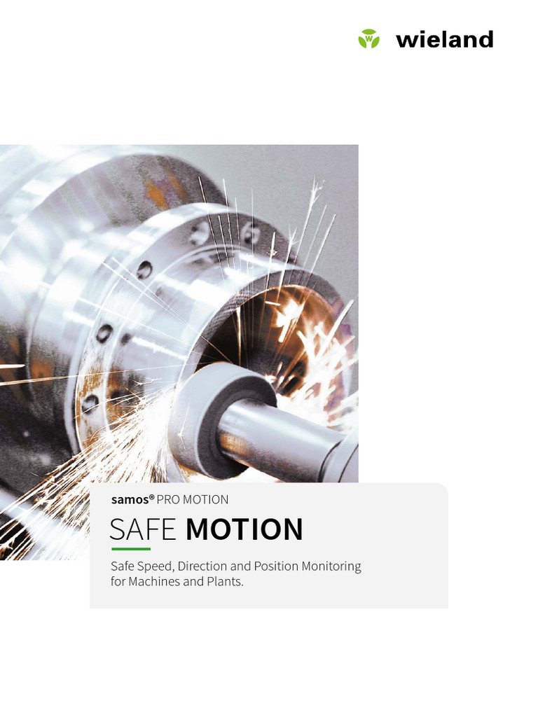 0865.1 Bro Safe Motion Screen en | PDF | Power Inverter | Sensor