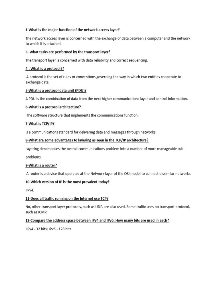 Al-Sheikh Salem?? - All Q - Network and Internet Technology | PDF | Computer Network | Internet ...