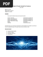 Grade 9 Natural Science Term 3 Scope | PDF