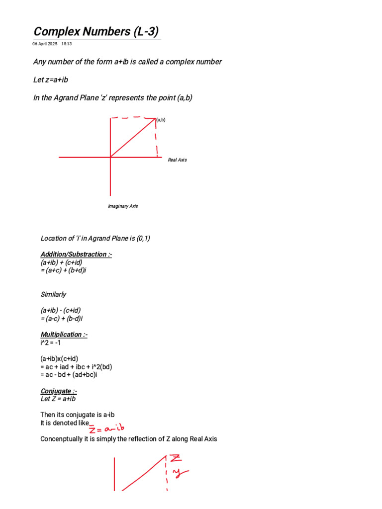 RSM Notes - Microsoft OneNote Online | PDF | Complex Number | Abstract ...