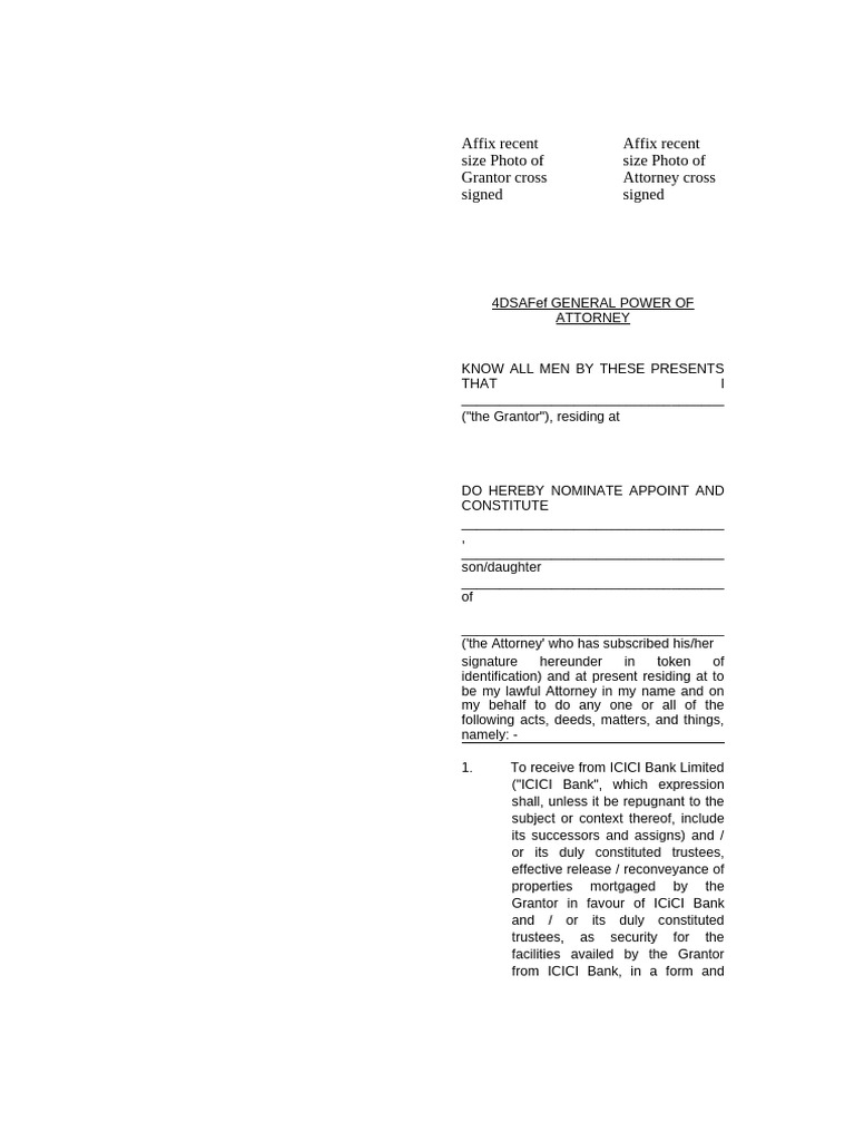 Gpa 4 | PDF | Power Of Attorney | Civil Law (Common Law)