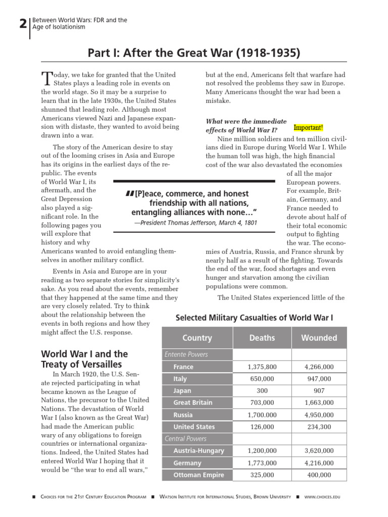 FDR & Isolationism | PDF | Fascism | Socialism