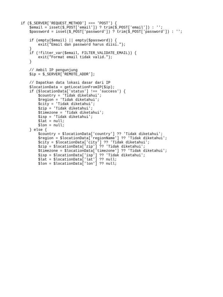 kode php if | PDF