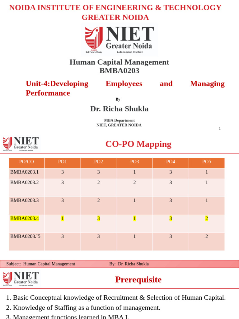 New PPT Unit-4 HCM Updated | PDF | Performance Appraisal | Human ...