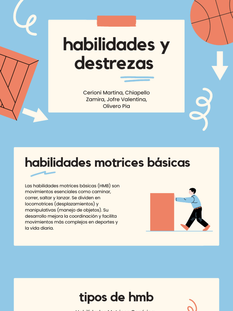 Desarrollo de Habilidades Motrices Básicas | PDF